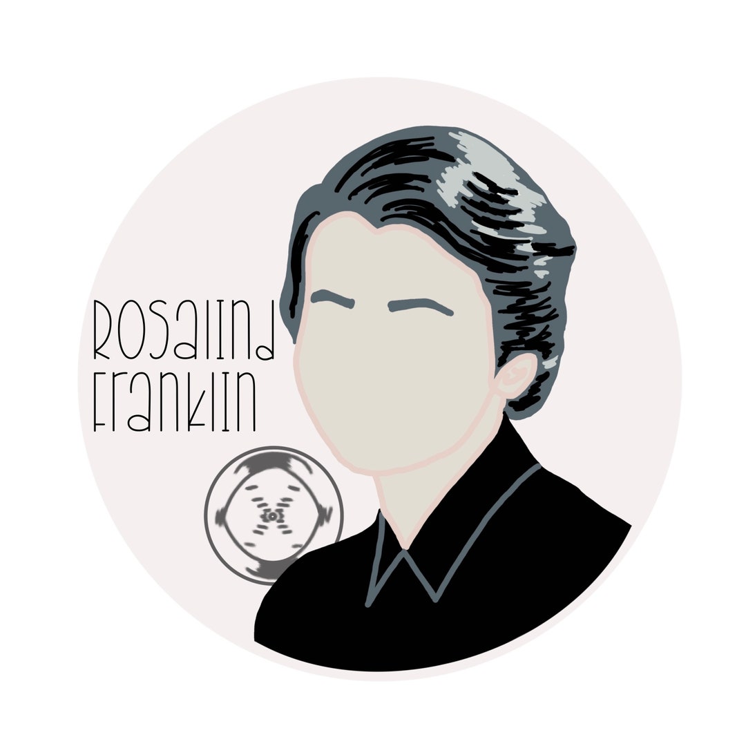 ROSALIND FRANKLIN Vinyl Sticker Women in STEM Science Stickers Laptop ...