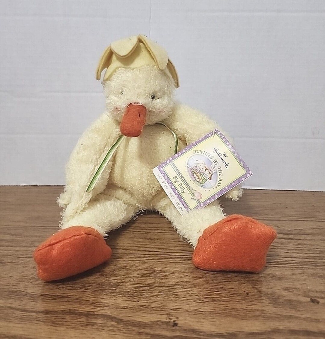 HALLMARK Bunnies by the Bay BIG DILLY Beanie Plush Duck With Tag 11' - Etsy