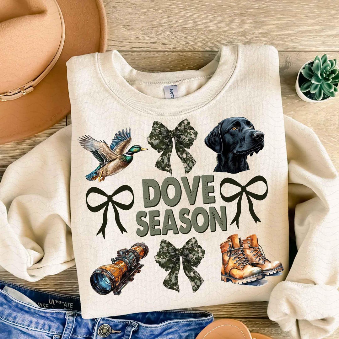 Camo Coquette Bow PNG, Dove Season Png, Girls Camo Bow Png Shirt ...
