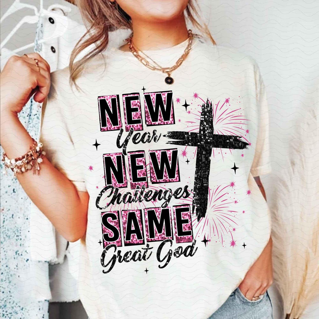 Happy New Year Png ,hello 2025 Christian PNG ,sublimation Design ...