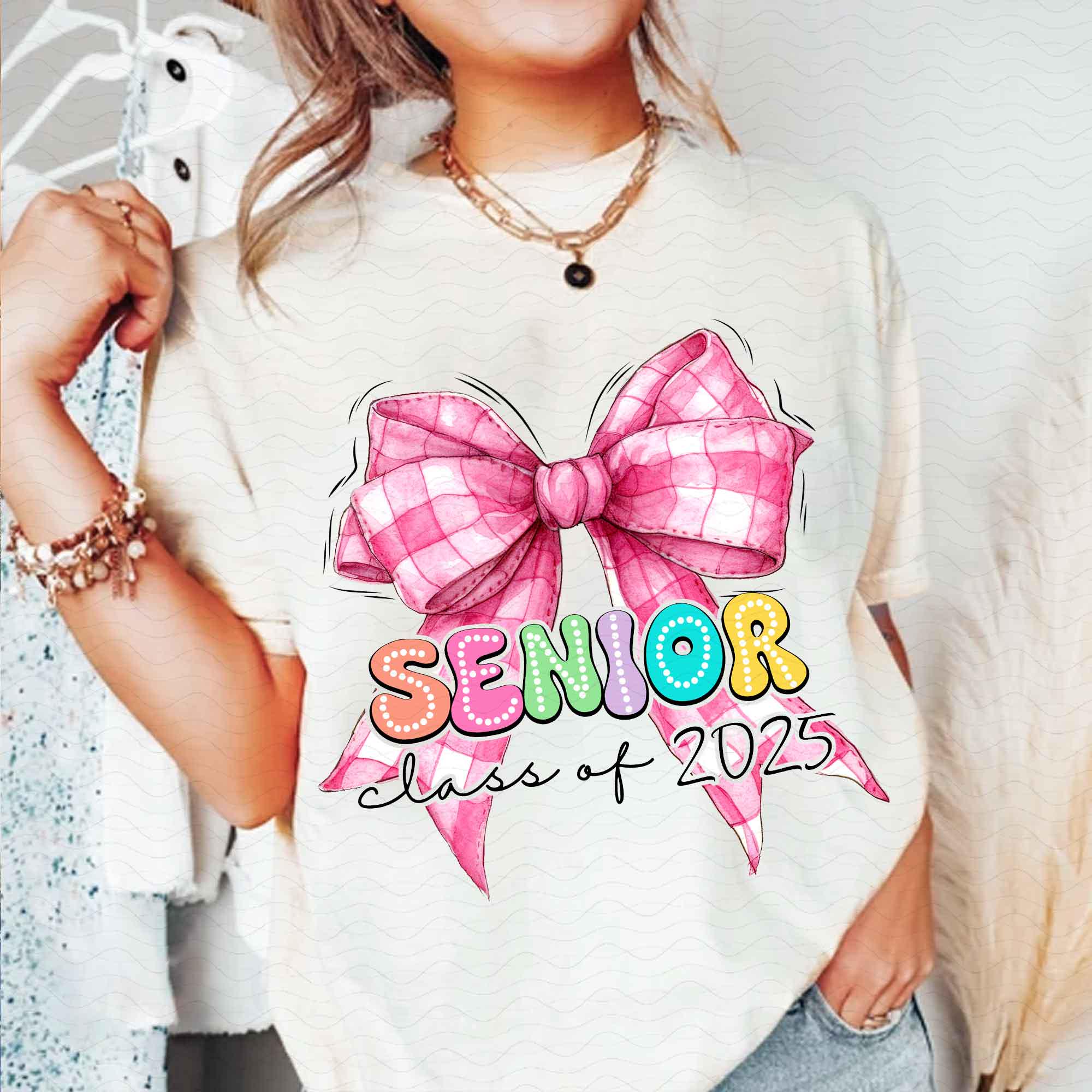 Coquette Senior PNG, Class of 2025 Png, Retro Graduation PNG, Doodle ...