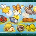 Bug Cats Cute Summer Critters Spring Nature Quirky Waterproof Vinyl ...