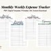 Digital Expense Tracker Template, Spend Log, Budget Sheet, Goodnotes ...