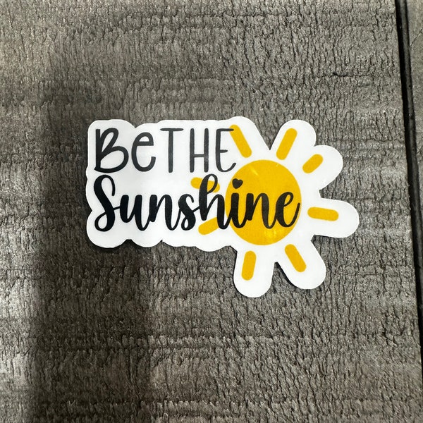 Sunshine Sticker - Etsy