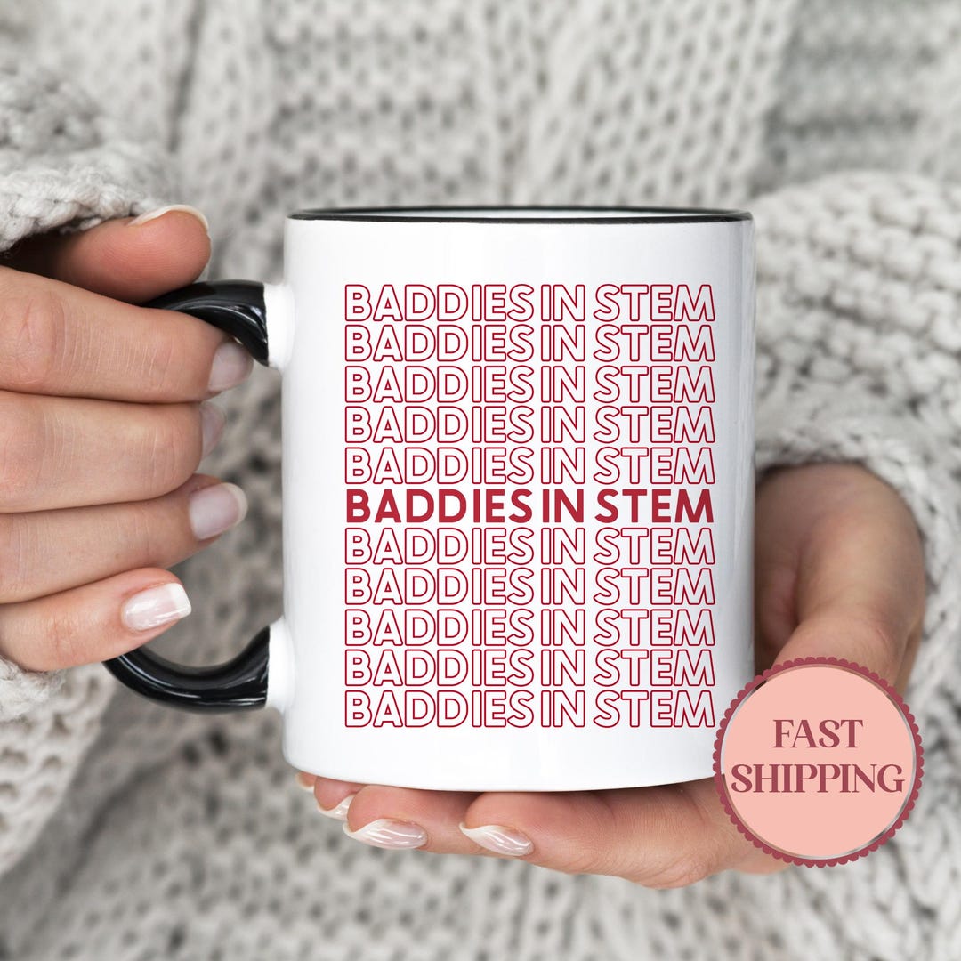 STEM Baddie Mug Empower Women in Science With This Trendy Coffee Cup ...