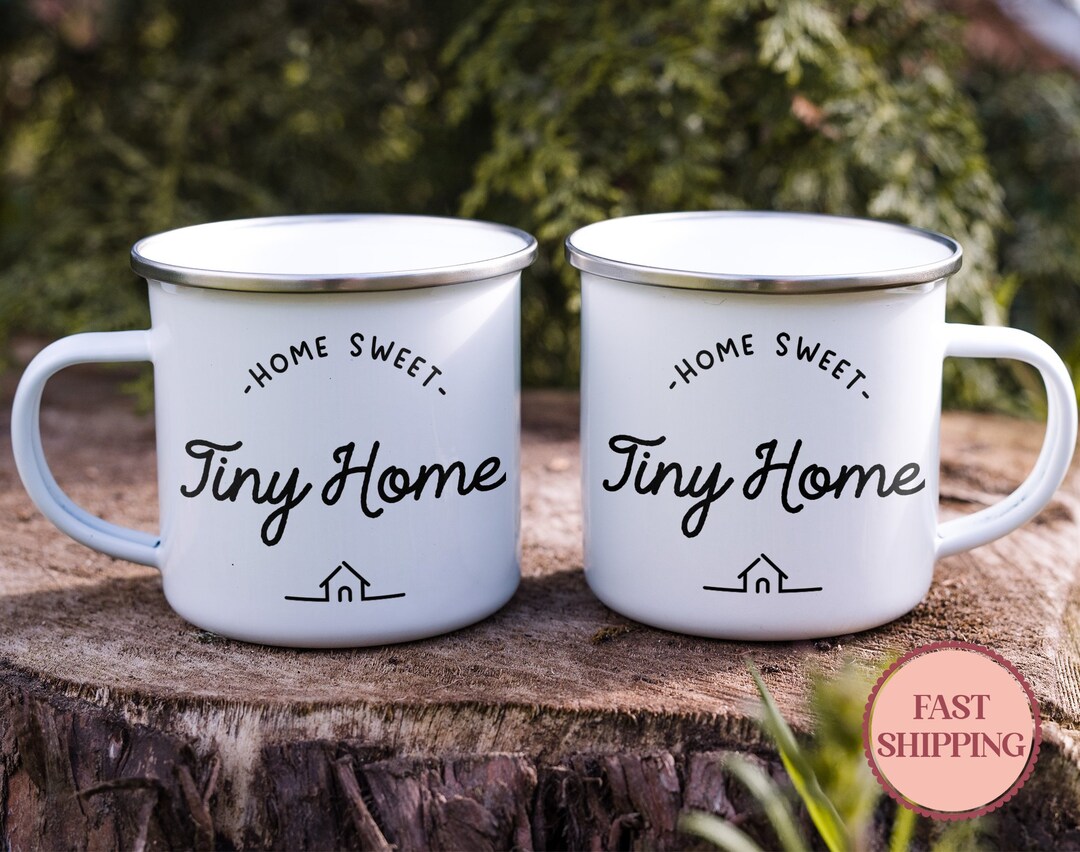 Home Sweet Tiny Home Mug, Campfire Mug, Cute Housewarming Gift for ...