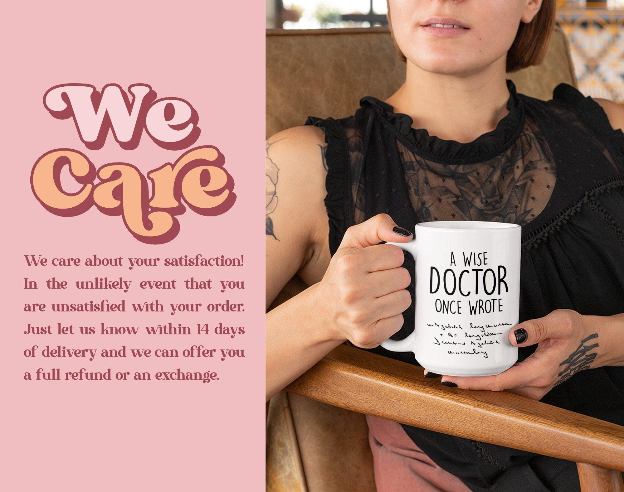 A Wise Doctor Once Wrote Mug • Doctor Gift Ideas • Doctor Coffee Mug ...