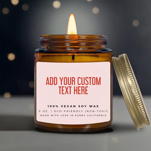 Candles With Message - Etsy