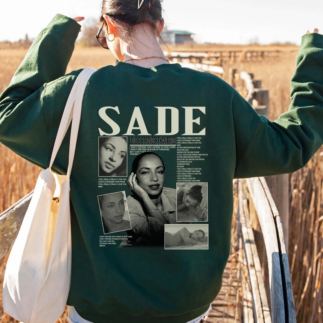 Sade Sweatshirt Sade Sade Hoodie Sade World Tour Sade - Etsy