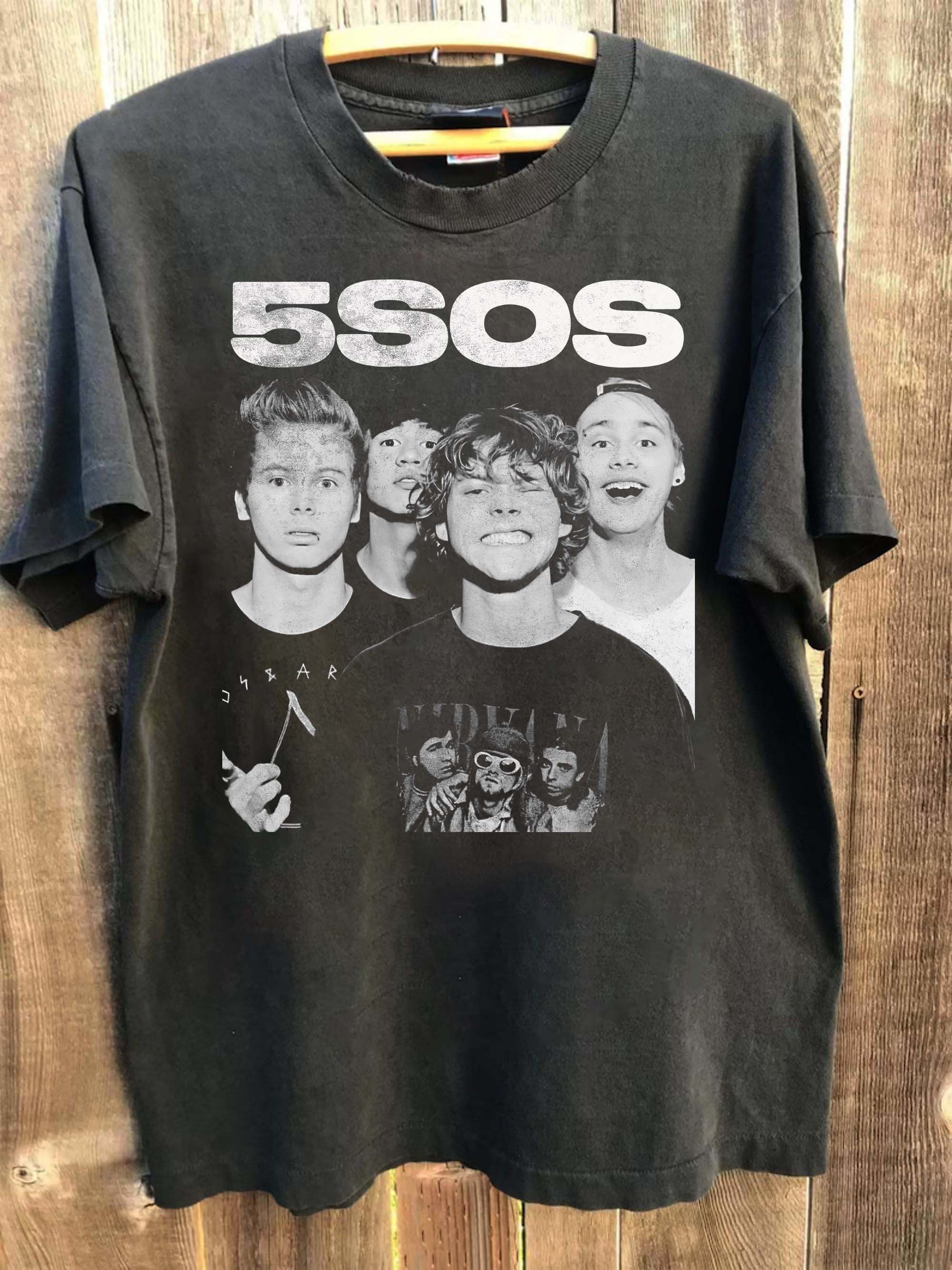 Camiseta 5 Seconds Of Summer, camiseta 5sos, camiseta 5SOS Tour 2023 ...