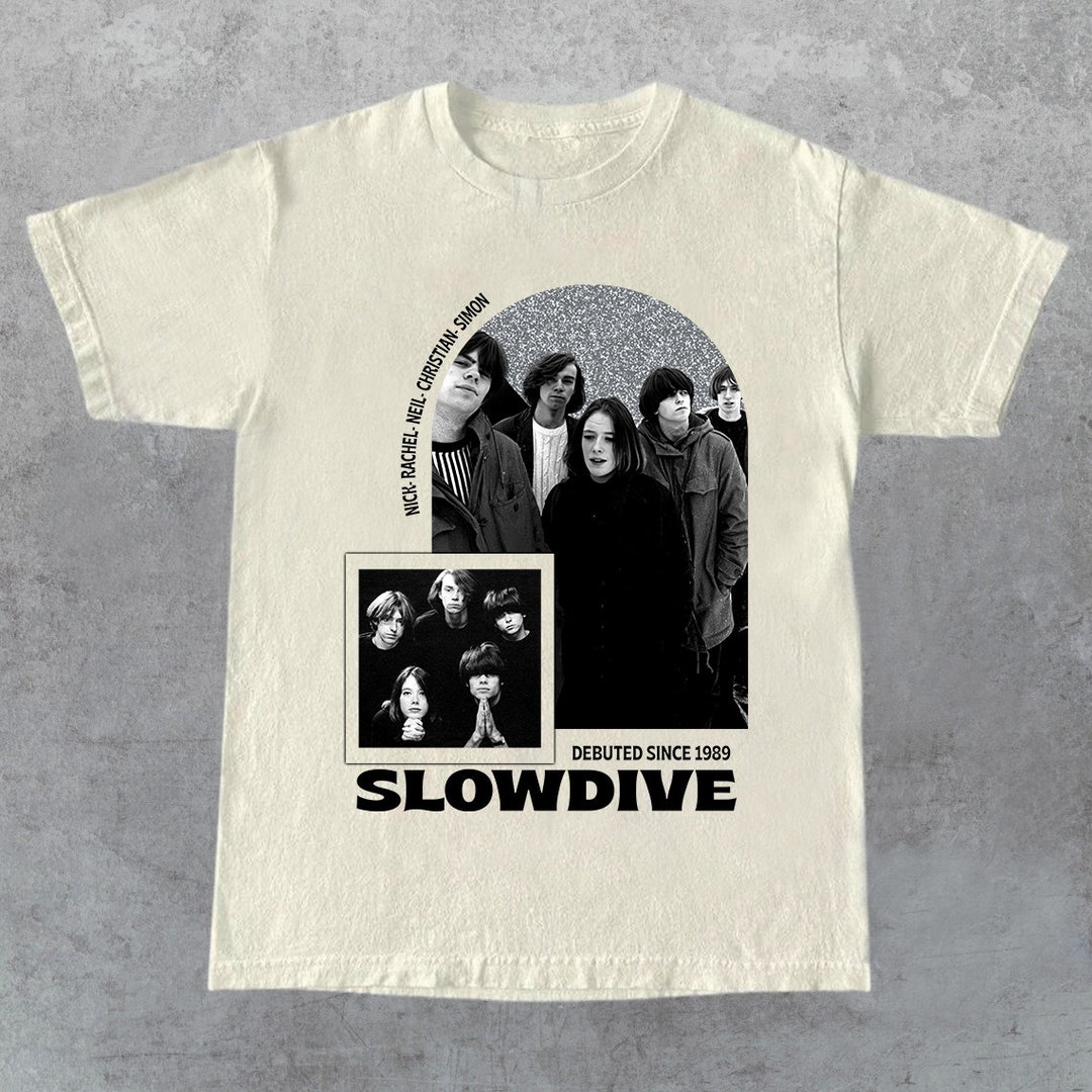 Slowdive Tshirt 90s Slowdive Tour Shirt Slowdive Band Shirt - Etsy