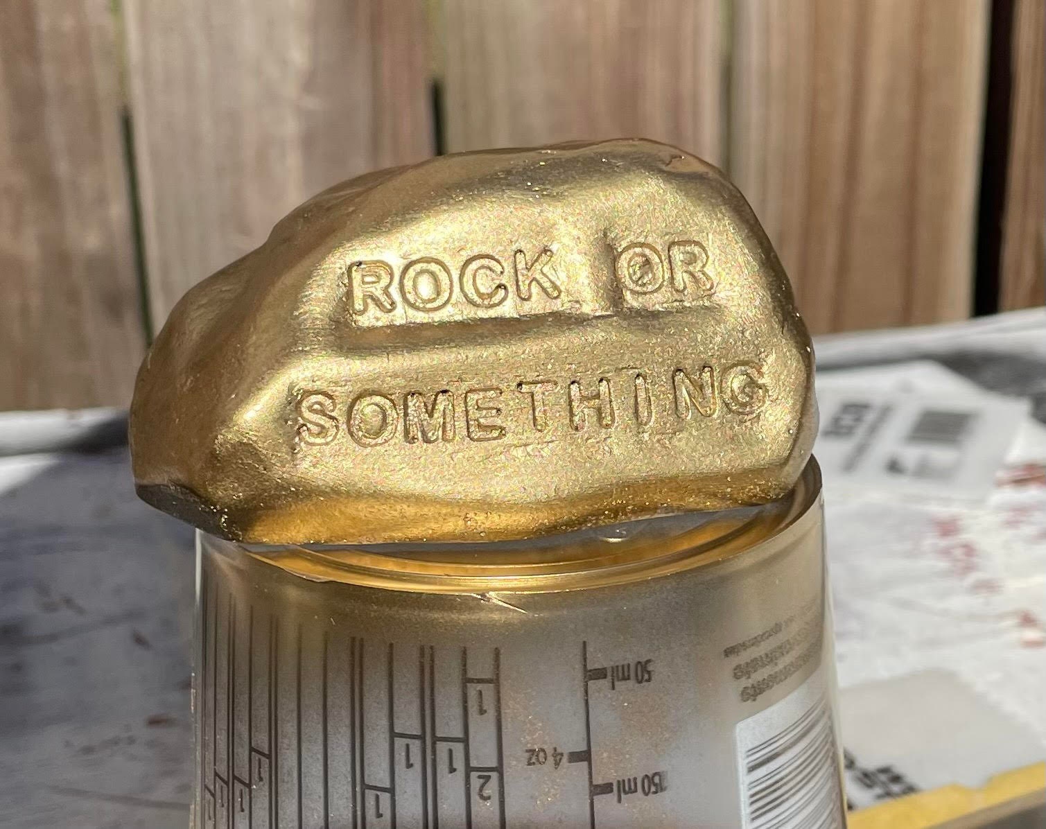 MRE Stand / Adapt and Overcome Trophy Rock - Etsy