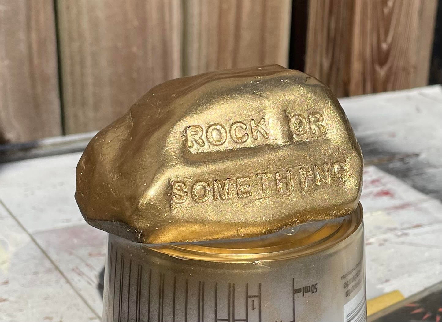 MRE Stand / Adapt and Overcome Trophy Rock - Etsy