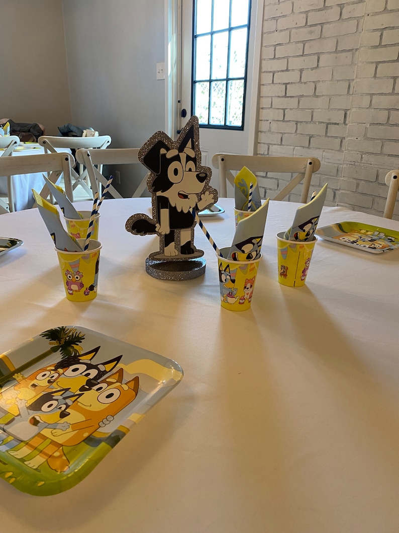 Bluey Characters Stand ups Cumpleaños Eventos infantiles - Etsy México