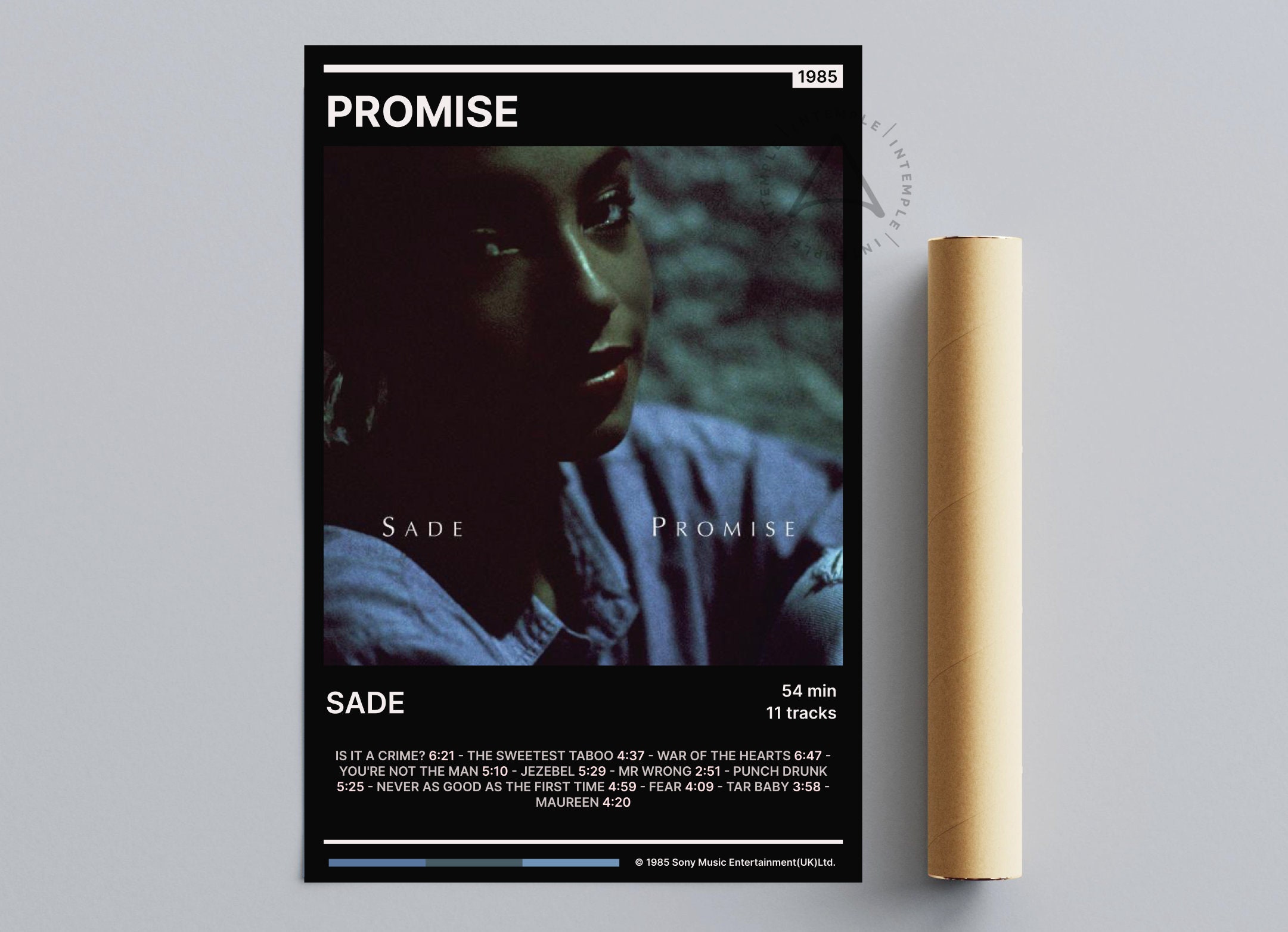 Sade Poster | Promise Poster | Tracklist Album Poster sold by ...