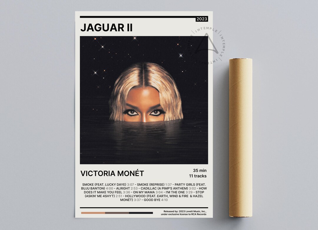 Victoria Monét Poster JAGUAR II Poster Tracklist Album - Etsy