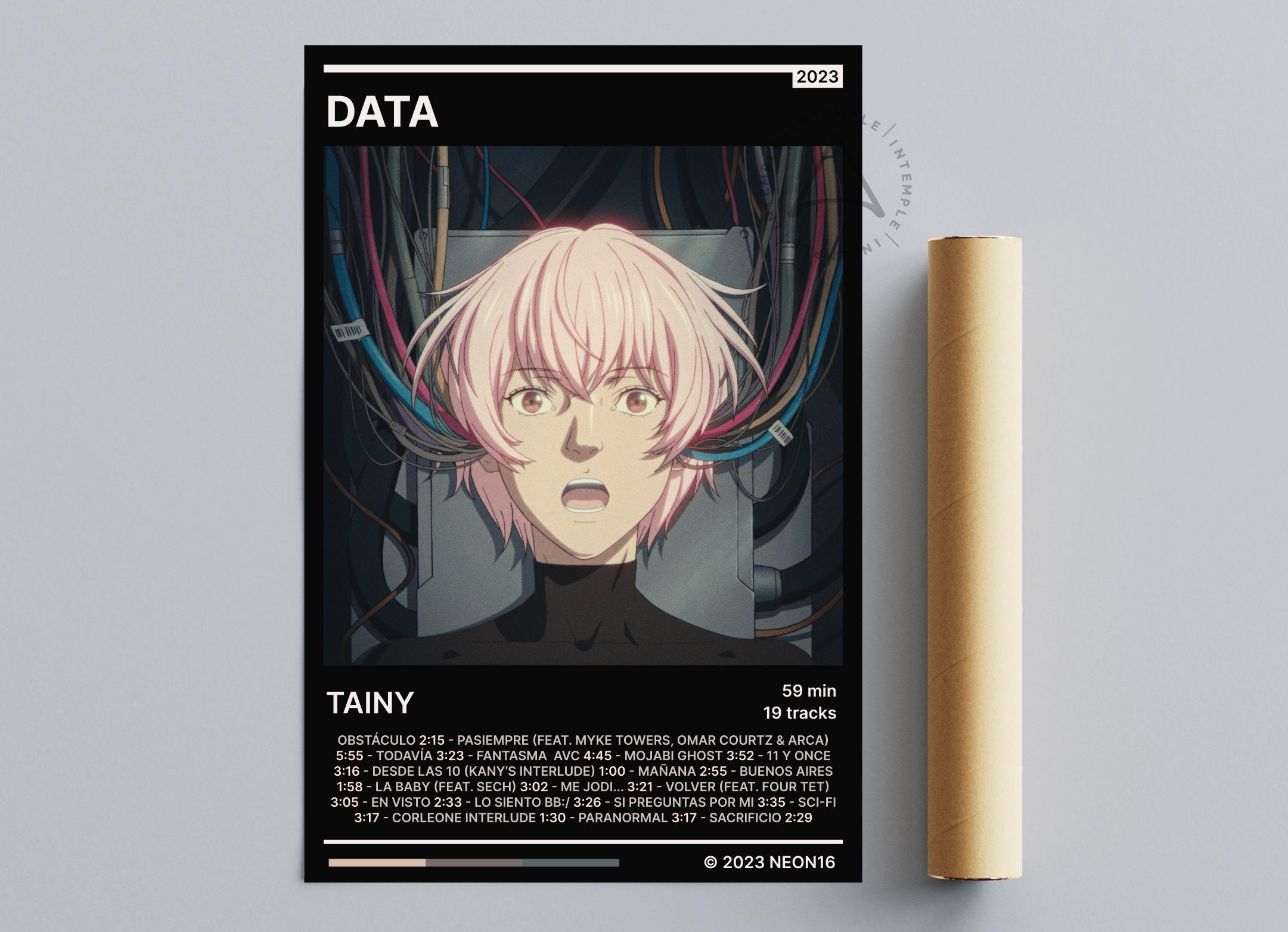 Tainy Poster | DATA Poster | Tracklist Album Poster sold by Karol Miler ...