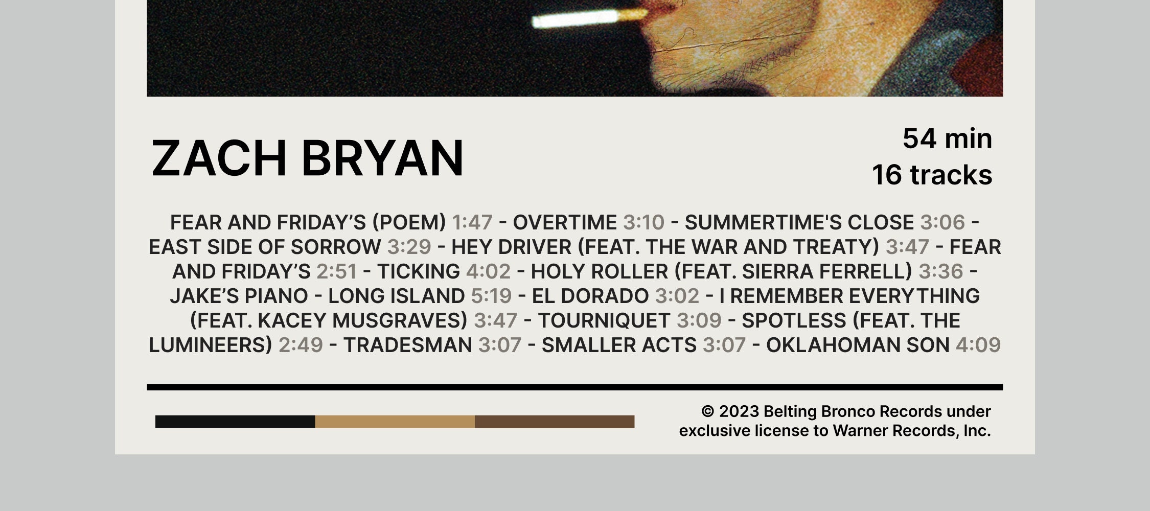 Zach Bryan Poster Zach Bryan Poste sold by Mercantile Cecilla | SKU ...