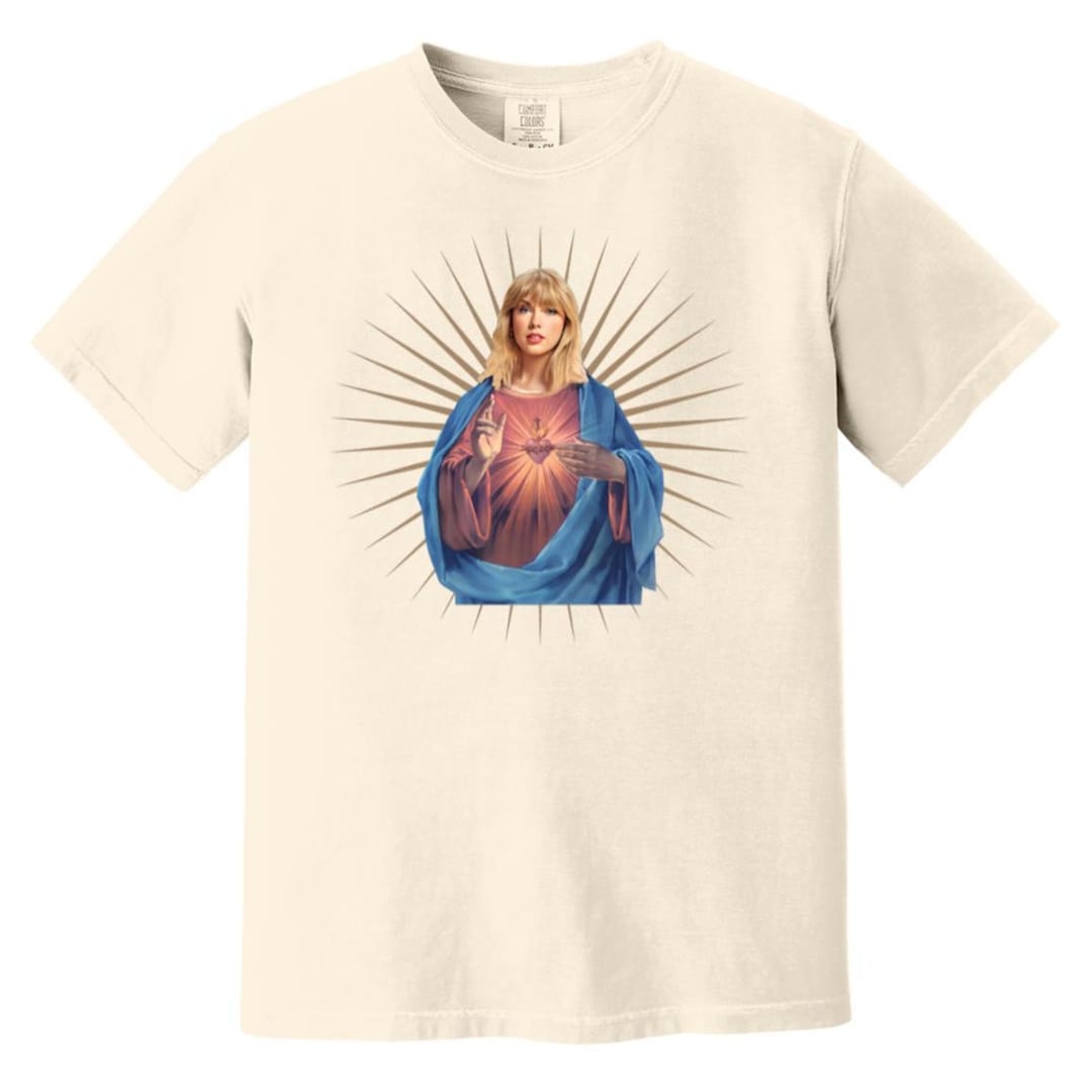 ADULT Taylor Swift Saint Swift T-shirt - Etsy