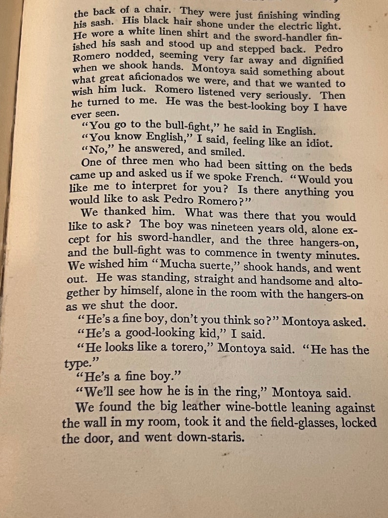 The Sun Also Rises ~ ERNEST HEMINGWAY ~ 1926 True First Edition - Etsy