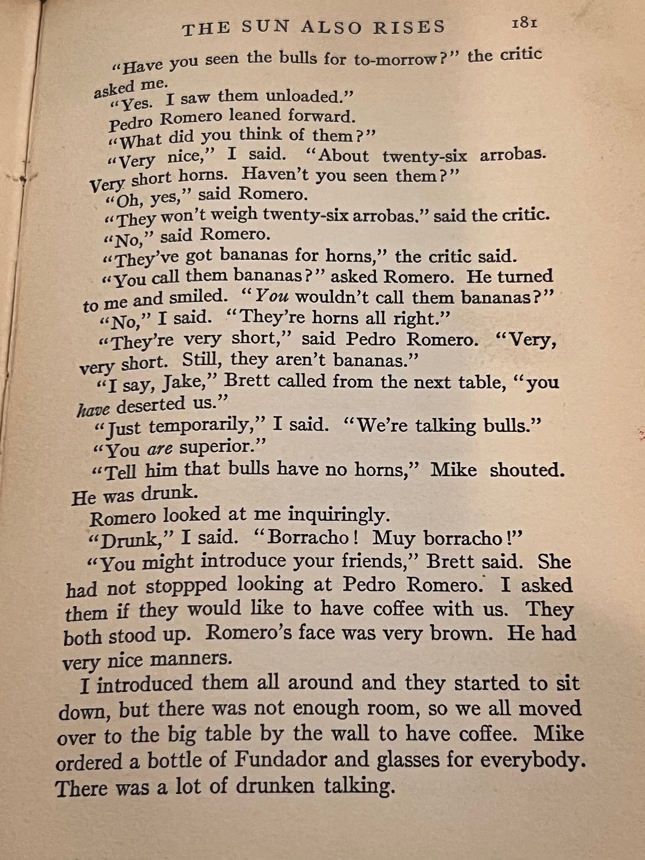 The Sun Also Rises ERNEST HEMINGWAY 1926 True First Edition - Etsy