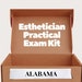 CALIFORNIA Esthetician Practical Exam Kit, Exam Guide, Esthetician ...