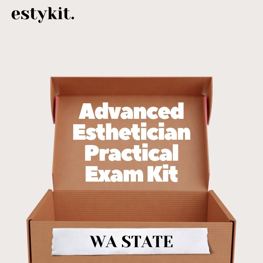 WA State Advanced Esthetician Practical Exam Kit - Etsy