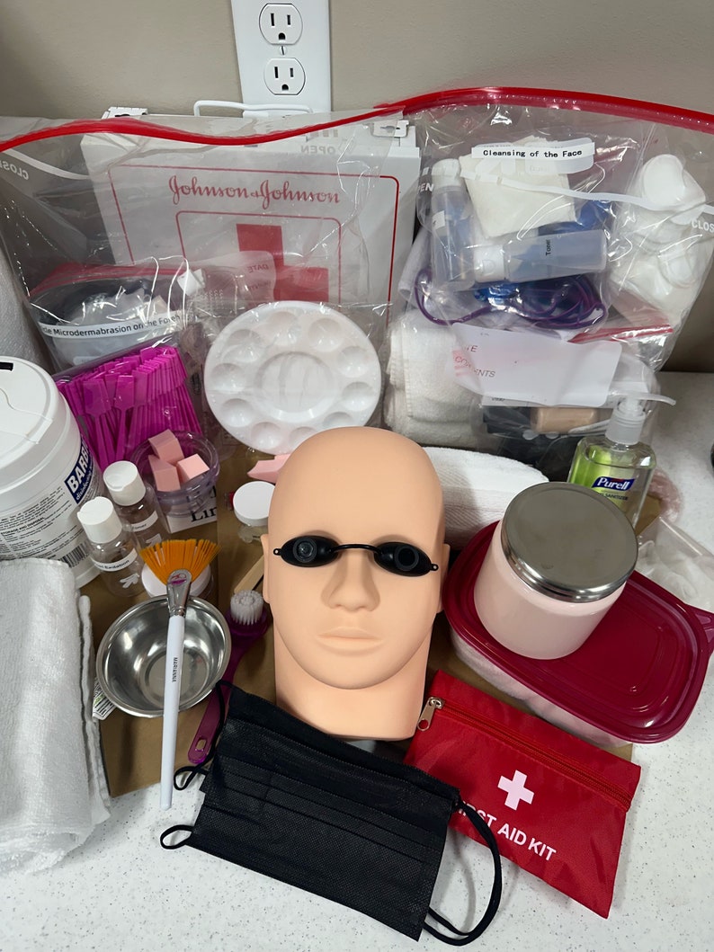 WA State Advanced Esthetician Practical Exam Kit - Etsy