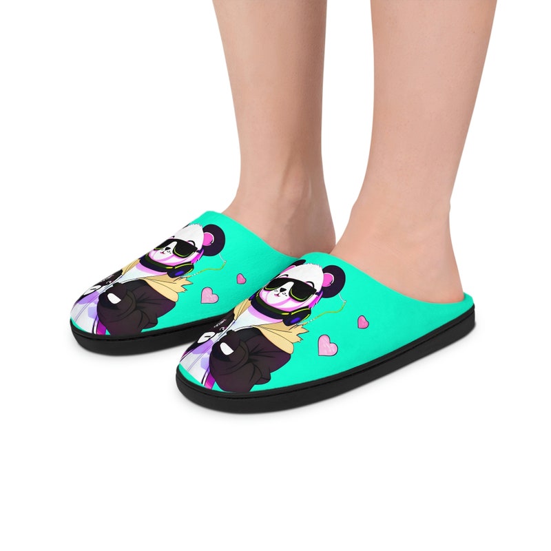 Panda Slippers - Etsy
