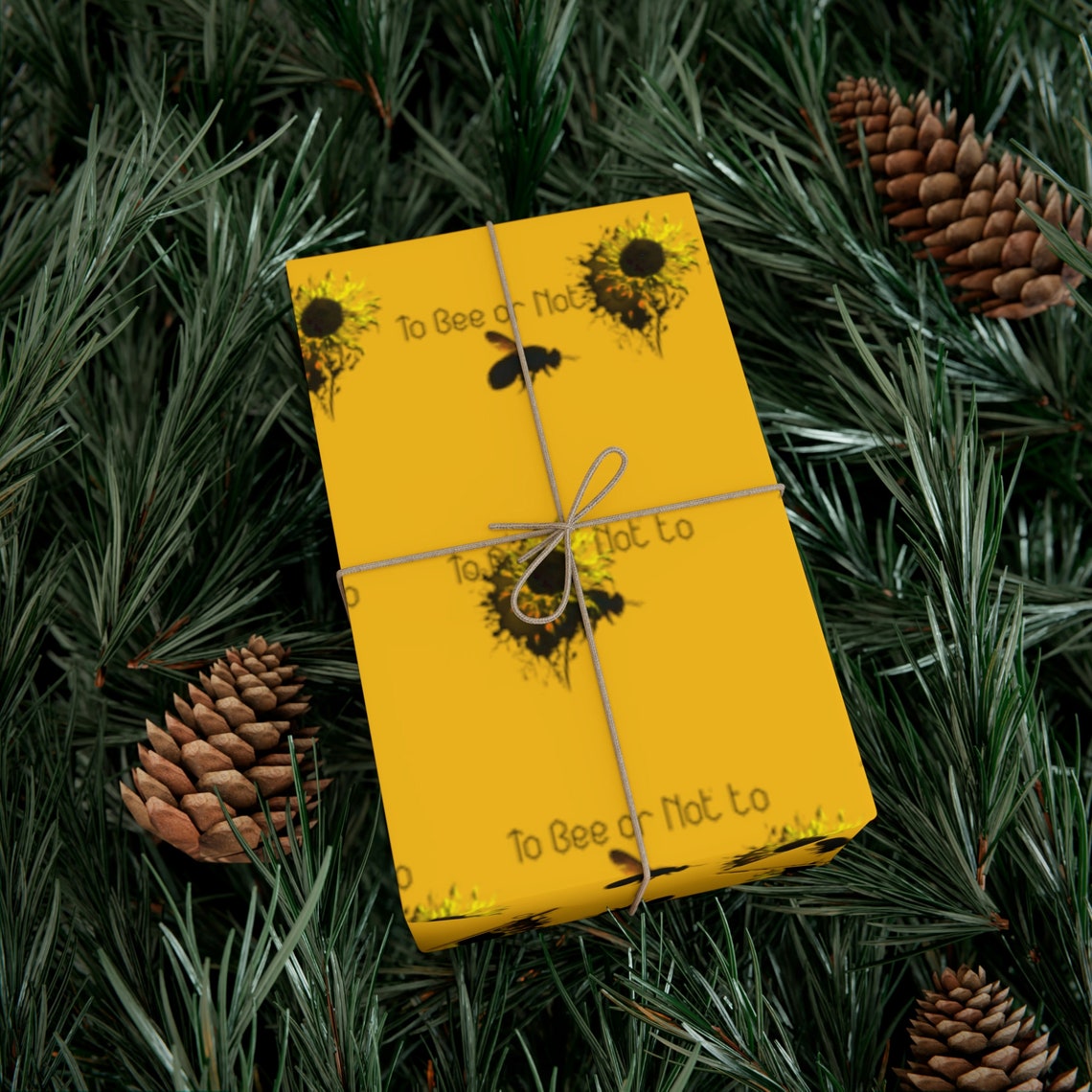 Bumble Bee Gift Wrapping Paper / Bee Gift Wrap Papers - Etsy