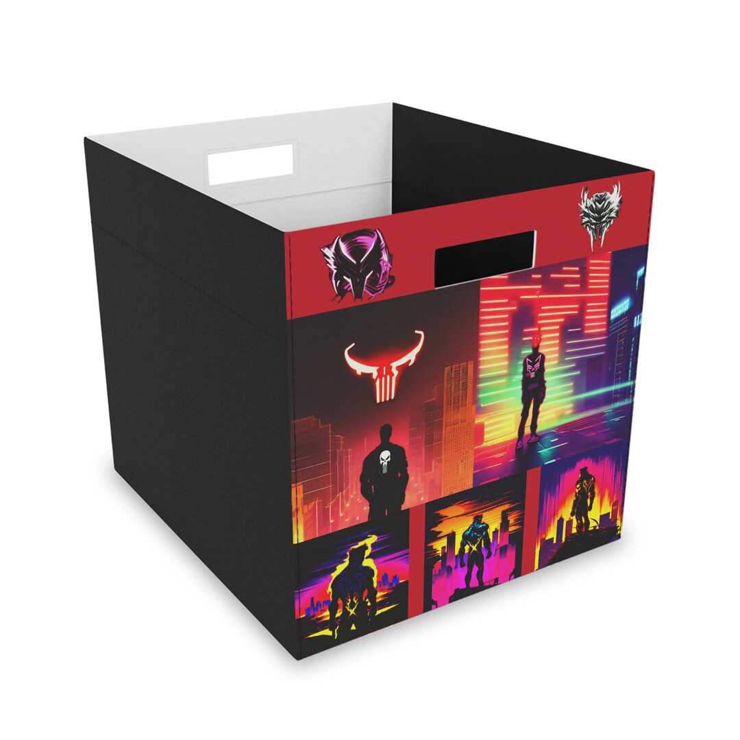 Anti-hero Inspired Felt Storage Box - Spice up Your Space - Etsy