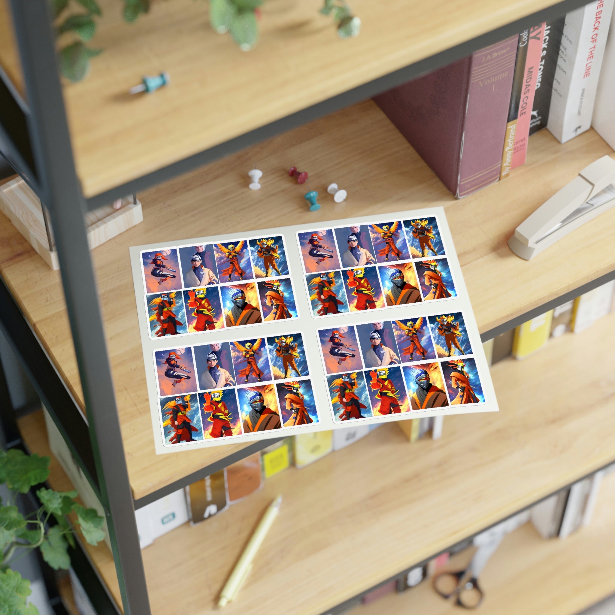 Sticker Sheets Anime Stickers Multiverse Multi-verse - Etsy