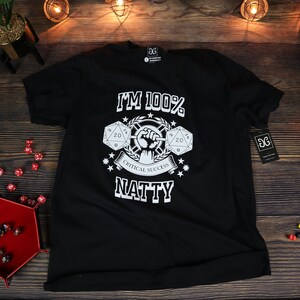 I'm 100% Natty Critical Success Dnd, TTRPG, Fantasy Gaming Gym Workout ...