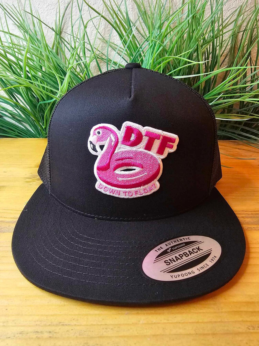 DTF Down to Float Trucker Hat 8 Colors Funny Flatbill - Etsy