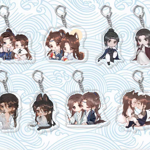 Anime Keychain - Etsy