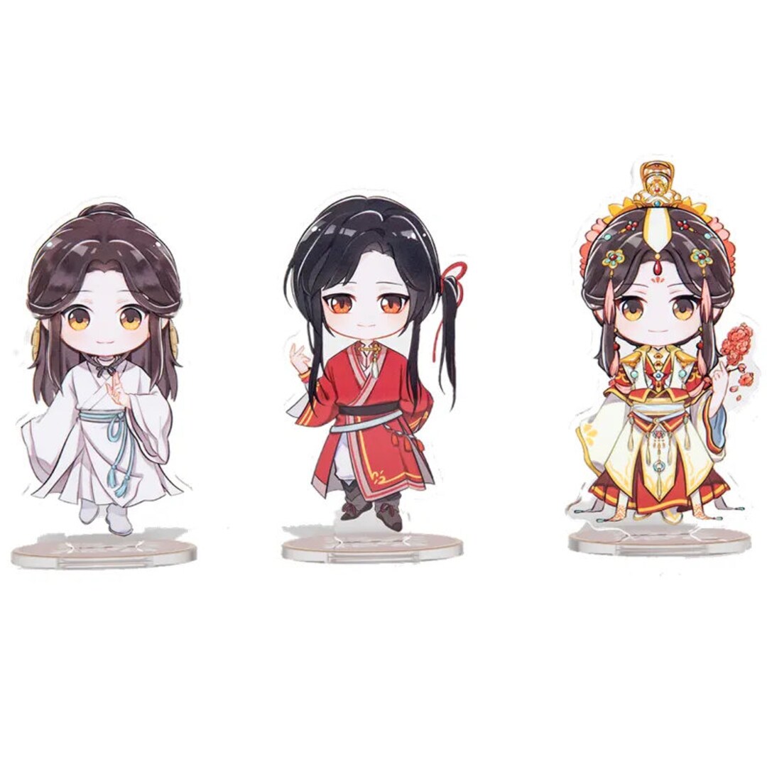 TGCF Chibi Standee/badge Set Tian Guan Ci Fu Xie Lian Hua - Etsy