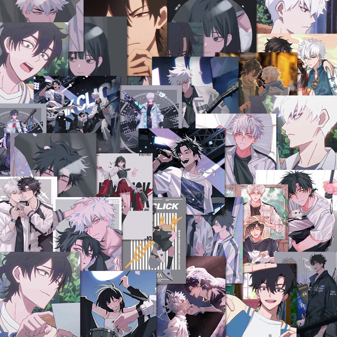 52/60pcs Link Click Stickers, Shiguang Dailiren, Cheng Xiaoshi, Lu ...