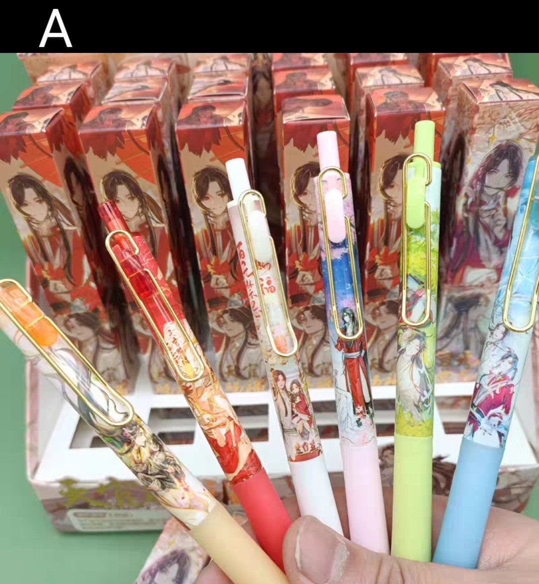 3pcs TGCF Mystery Pen, Heaven Official's Blessing, Tian Guan Ci Fu, Xie ...