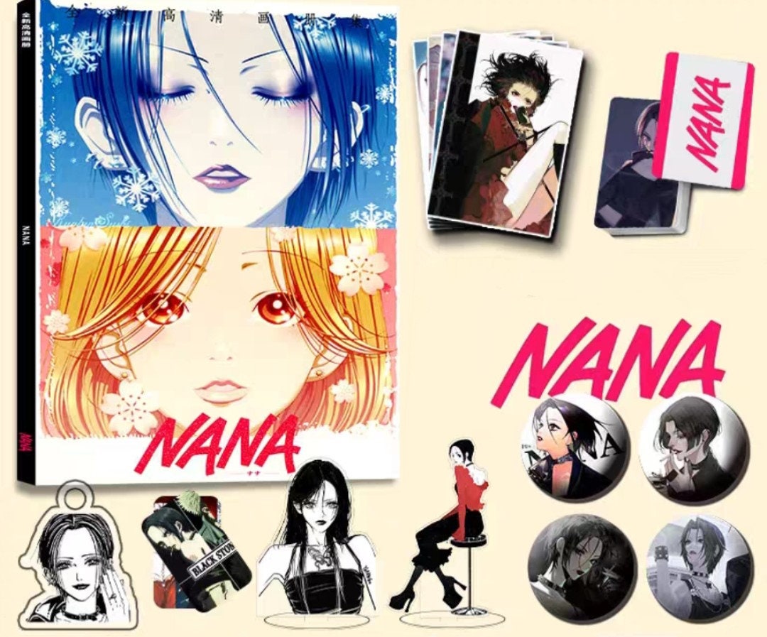 NANA Deluxe Gift Set, Anime Artbook Standee Keychain Poster - Etsy