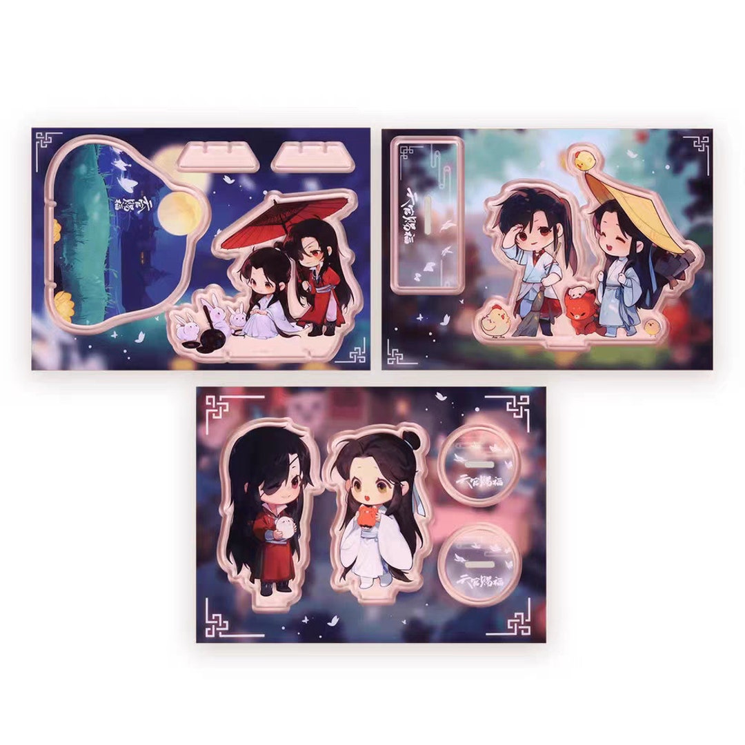 Official TGCF Chibi Standee Tian Guan Ci Fu Xie Lian Hua - Etsy