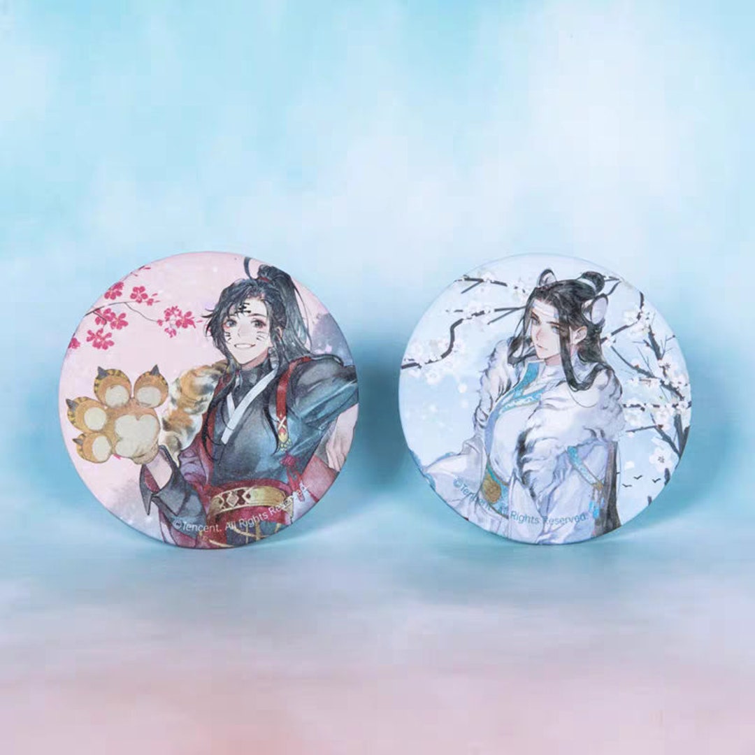 MDZS Button Badges Grandmaster of Demonic Cultivation Mo Dao - Etsy