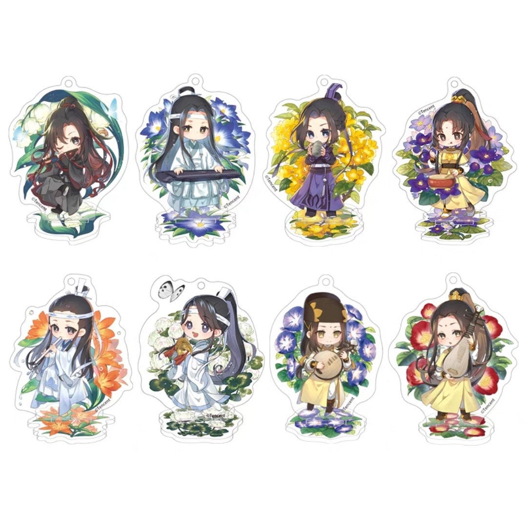 MDZS Chibi Keychain Standee Mo Dao Zu Shi Wei Wuxian Lan - Etsy