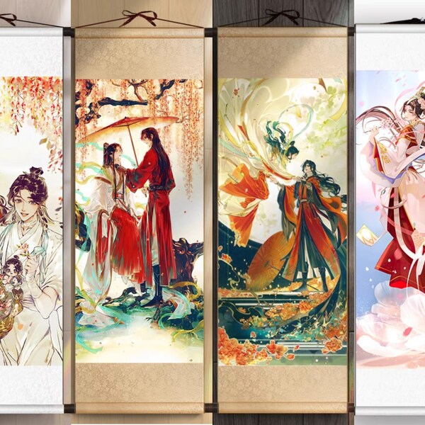 Tian Guan Ci Fu Poster - Etsy