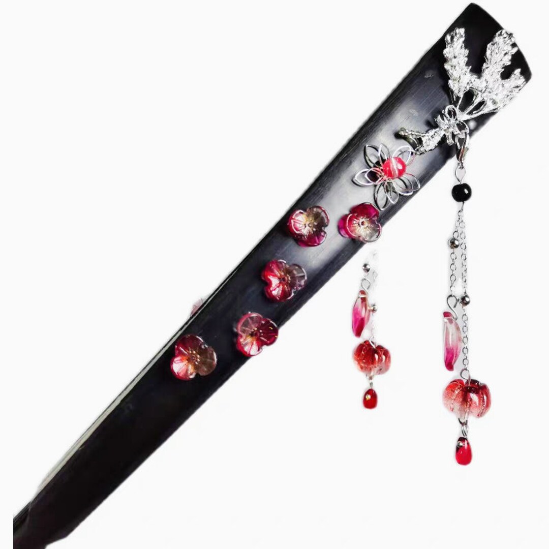 TGCF Yushi Huang Folding Fan, Rain Master, Tian Guan Ci Fu, Xie Lian ...