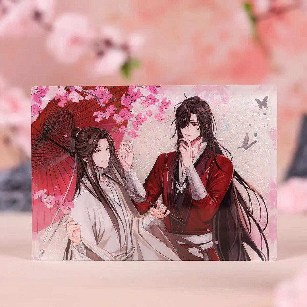Official TGCF Glitter Quicksand Block Standee Tian Guan Ci - Etsy