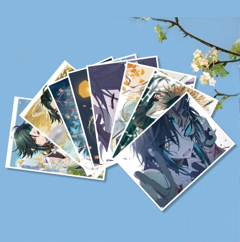 Genshin Impact Xiao Line Sketch Drawing Book Anime Sketch - Etsy