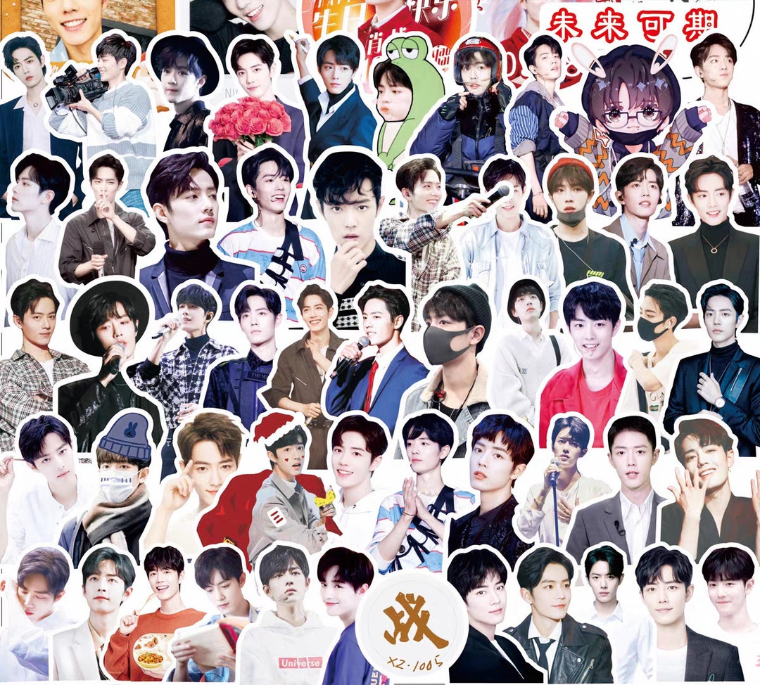 56pcs Xiao Zhan Stickers 肖戰 - Etsy
