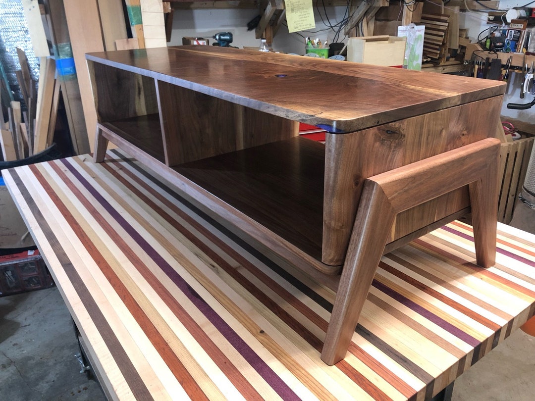 Walnut Coffee Table - Etsy