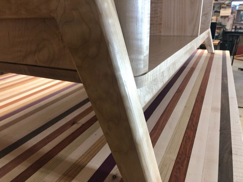 Curly Maple Coffee Table - Etsy