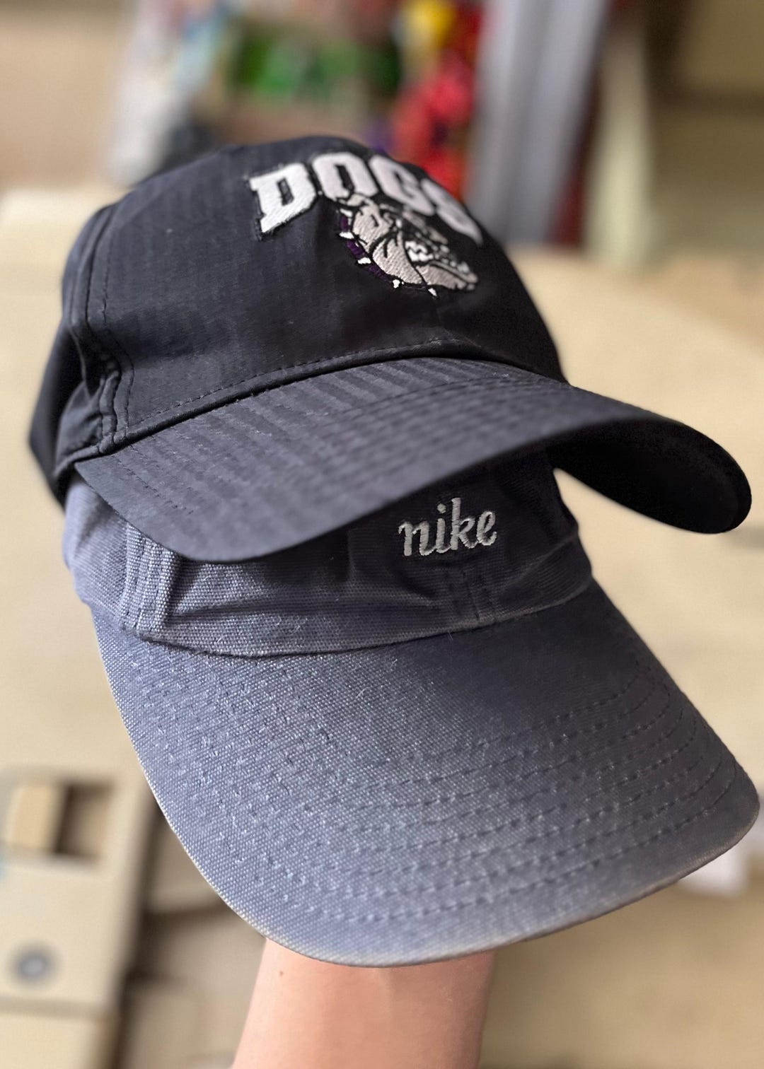 Vintage Nike Caps, Golf "dogs" Embroidery, Y2K NBA Hat, 90s Spellout - Etsy